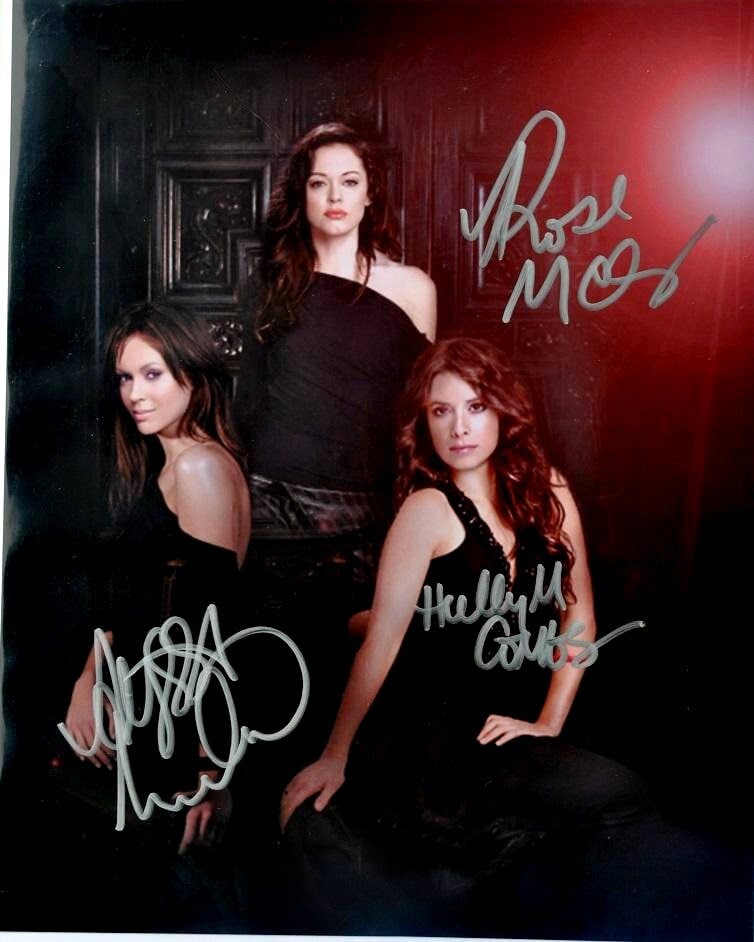 Charmed Cast Signed Photo X3 – Alyssa Milano, Shannen Doherty + W/COA ...
