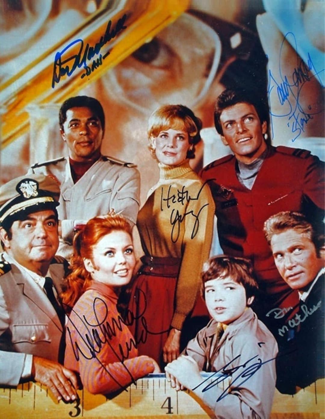 Land of the Giants Cast Signed Photo X6 - Gary Conway, Don Matheson ...