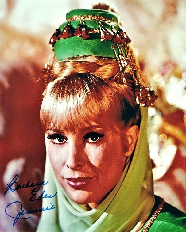 Barbara Eden Signed Photo I Dream of Jeannie W/COA - Etsy