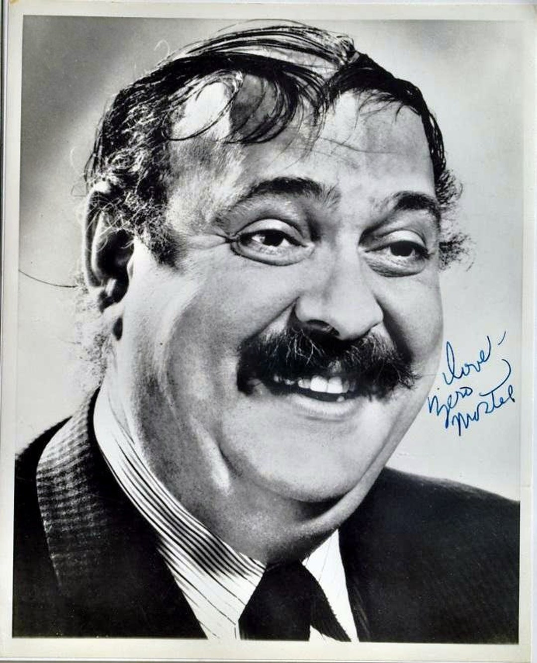 Zero Mostel Signed Photo - the Producers, Fiddler on the Roof - W/COA ...