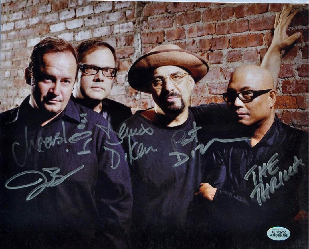 The Smitherines Band Signed Photo X4 - Jim Babjak, Pat Dinizio, Dennis ...