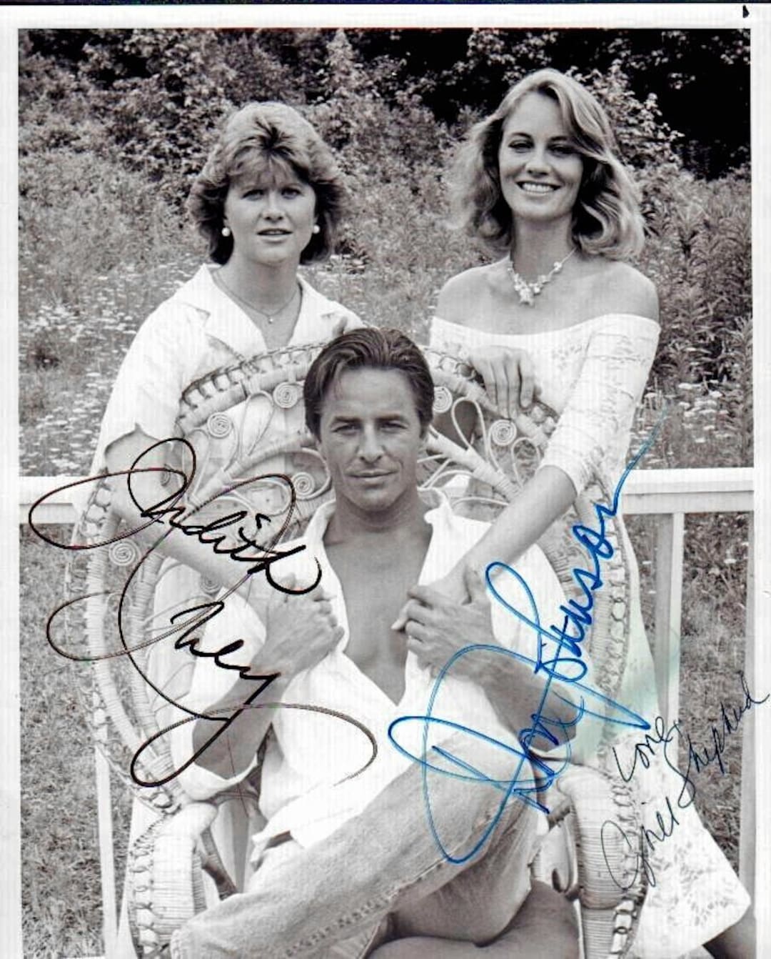 Judith Ivey, Don Johnson & Cybil Shepard Signed Photo the Long Hot ...