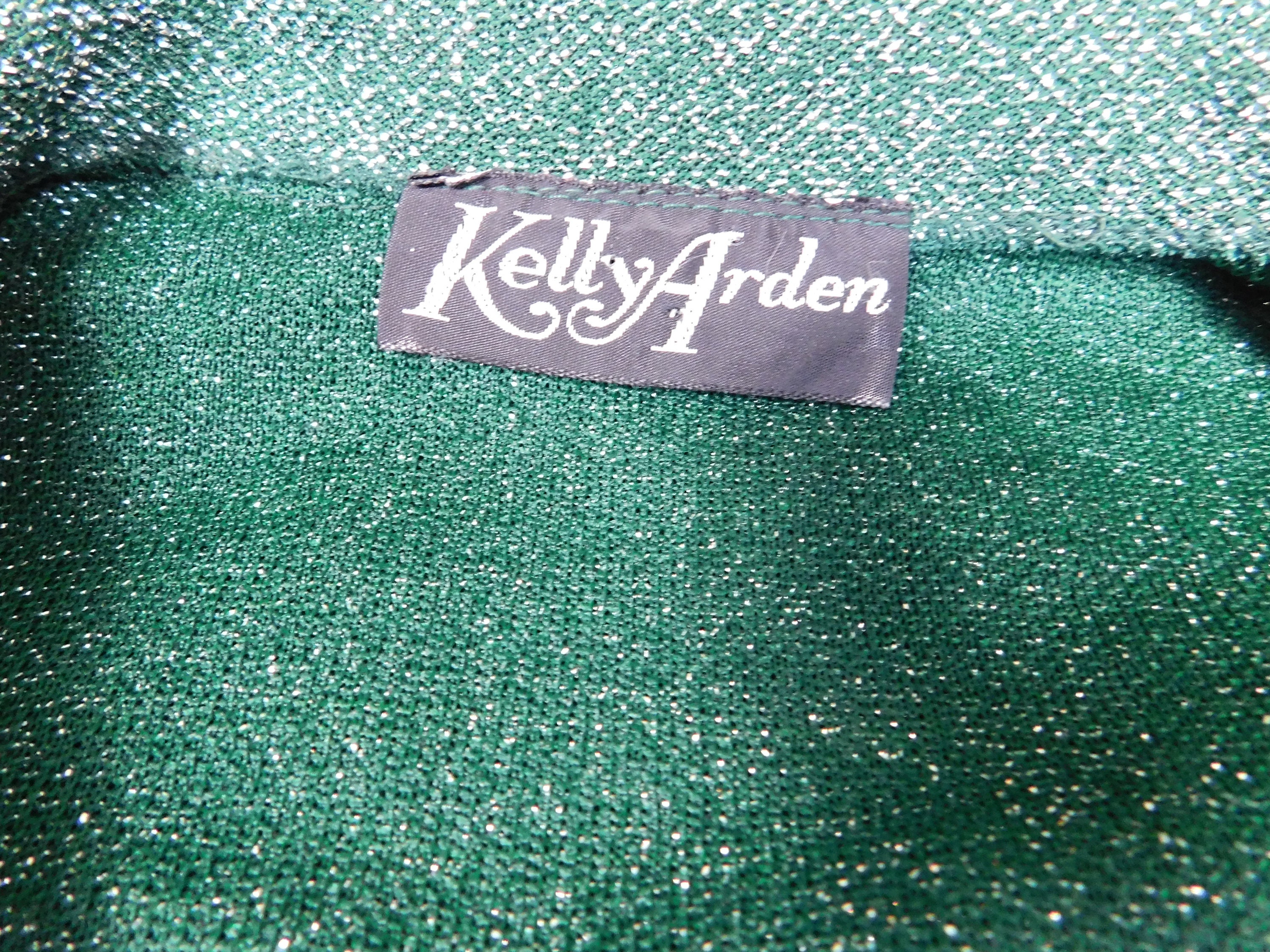 60s-70s Kelly Arden Maxi Sleeveless Dress with Cropped Long | Etsy