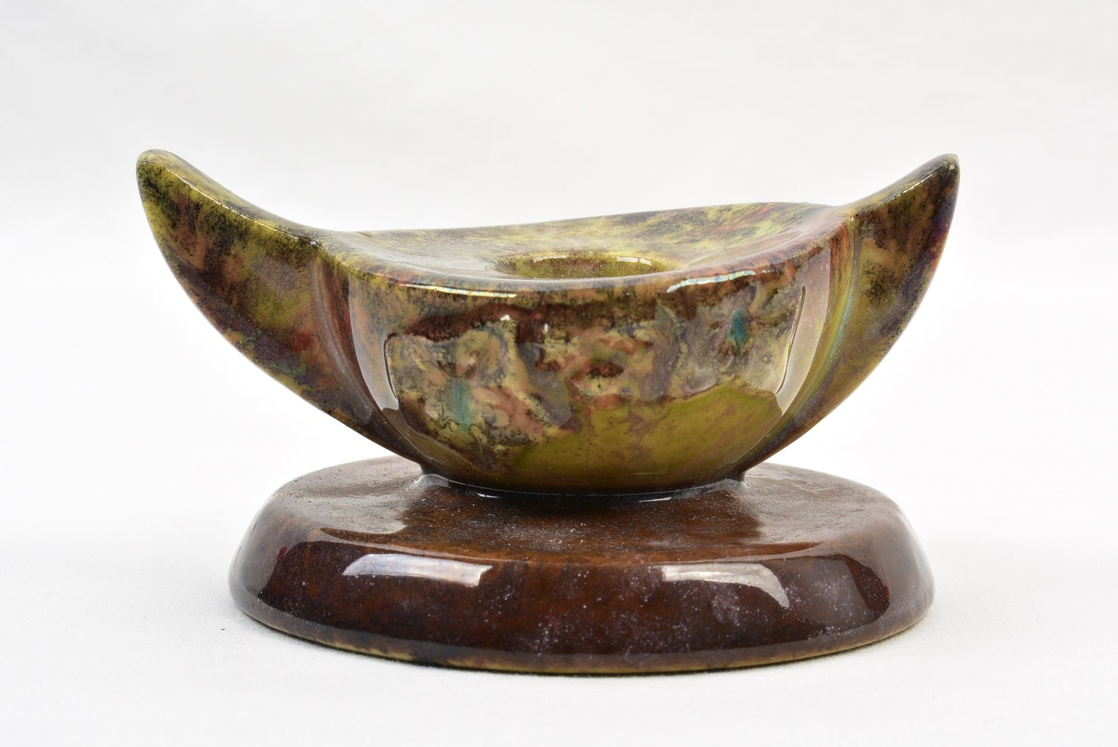 Roseville Pottery 1948 Raku-type Reduction Glaze Wincraft - Etsy