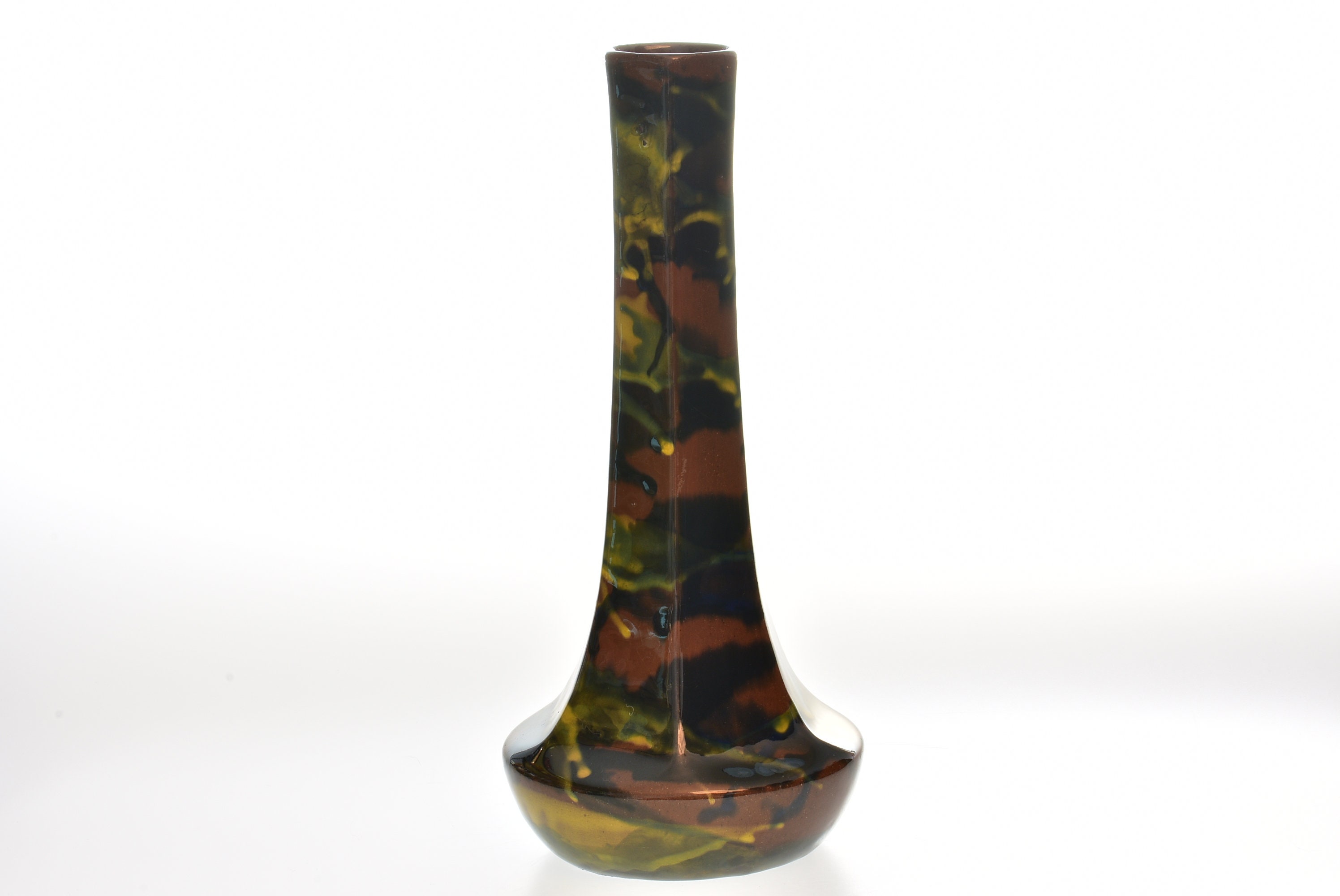 Peters and Reed Pottery Marbelized Column Squat Vase 49 - Etsy