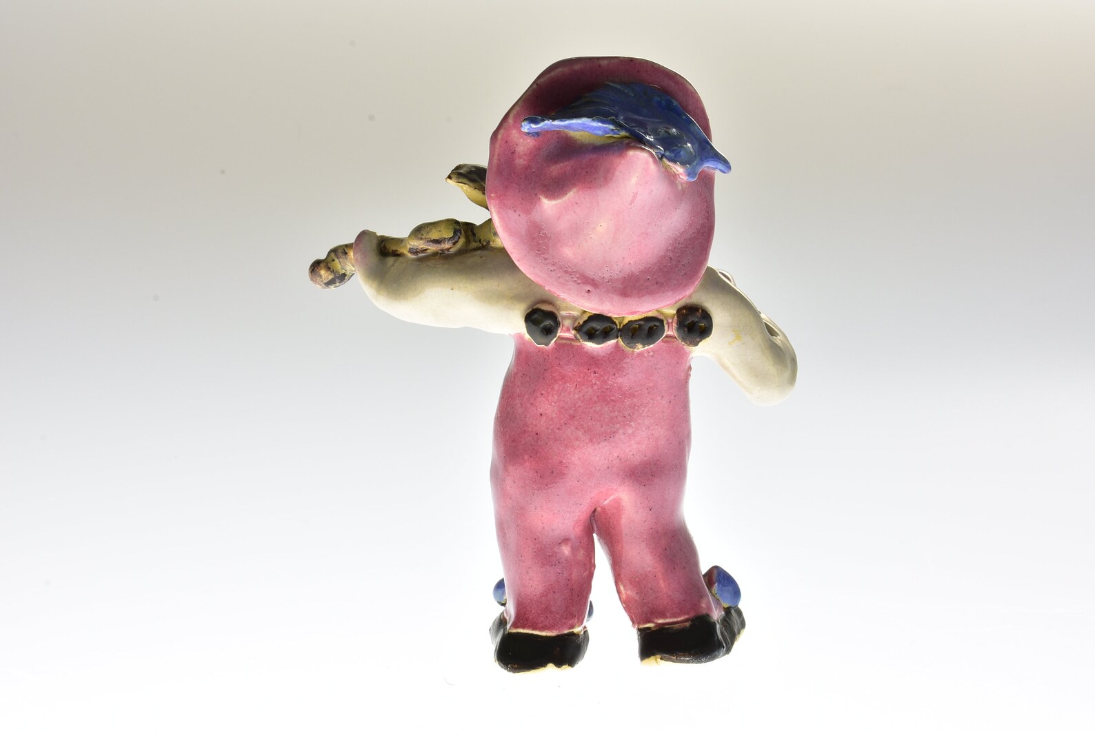 Overbeck Pottery 1911-55 Man Playing Fiddle Figure - Etsy