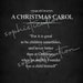 Charles Dickens - A Christmas Carol Quote . Printable Sign | Digital ...