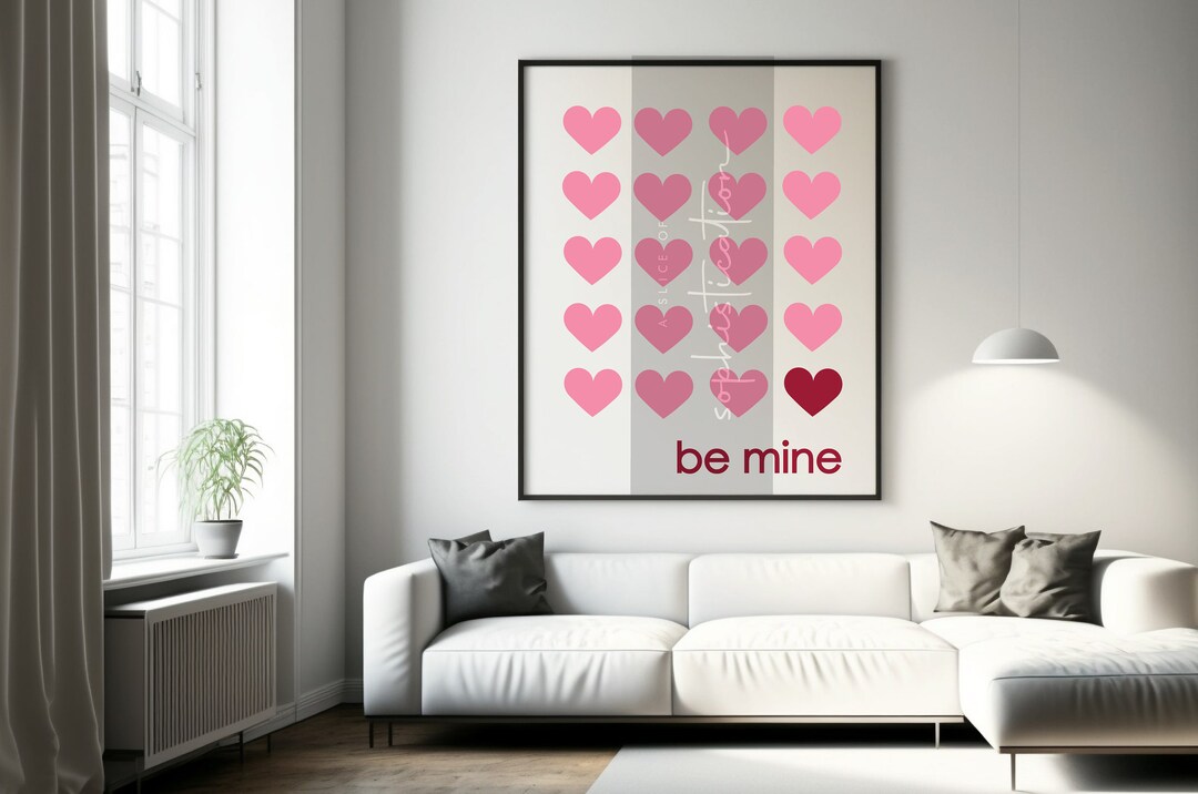 Be Mine - Downloadable Print - Etsy