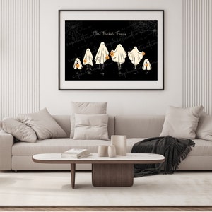 Halloween Ghost Family Portrait - Etsy
