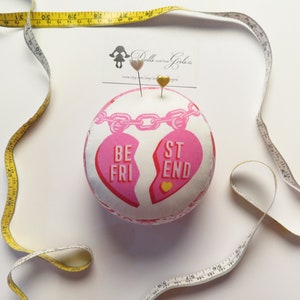 Small Size Besties Best Friend PINK Tula Pink Pincushion Stitchy Friend ...