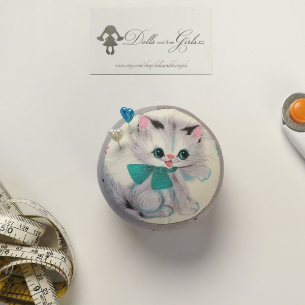 Cat Pincushion - Etsy
