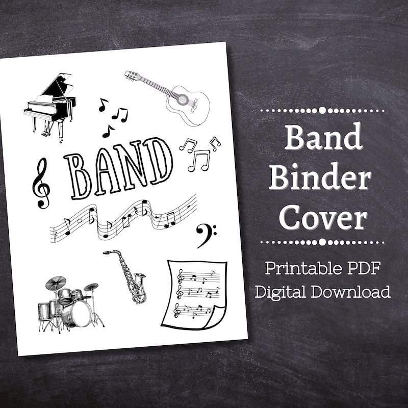 Binder Cover Sheet - Etsy