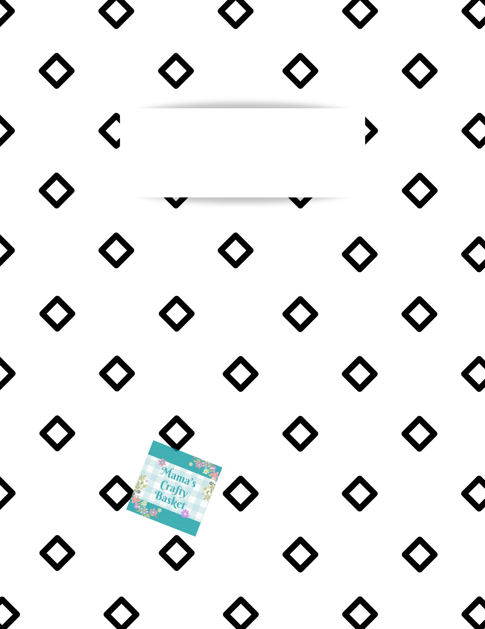 Black and White Binder Cover Printable / Letter Size / School Subject ...