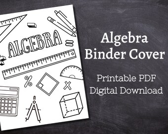 U.S. HISTORY Binder Cover Printable / Letter Size / School Binder Cover ...