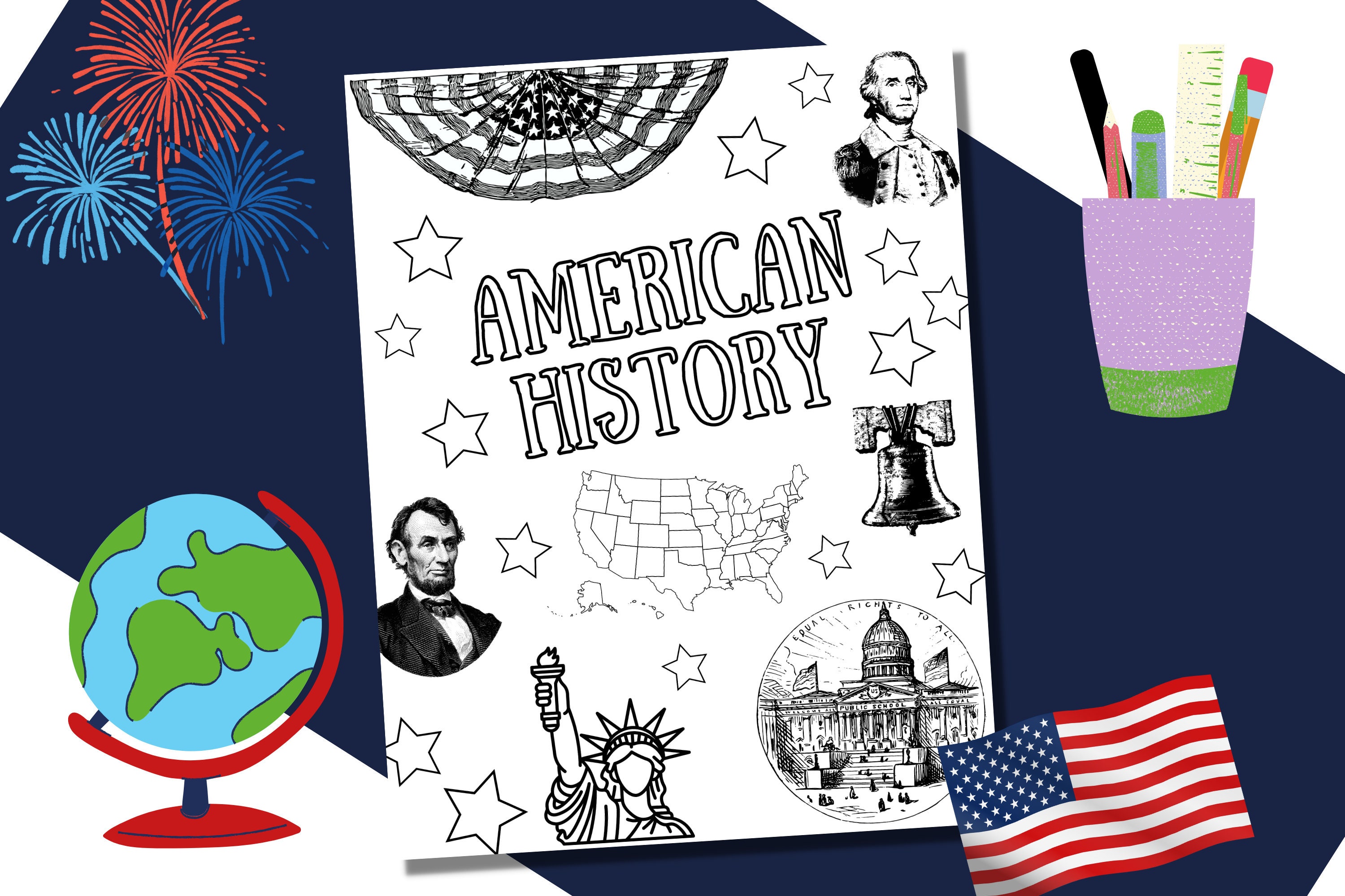 History Binder Cover