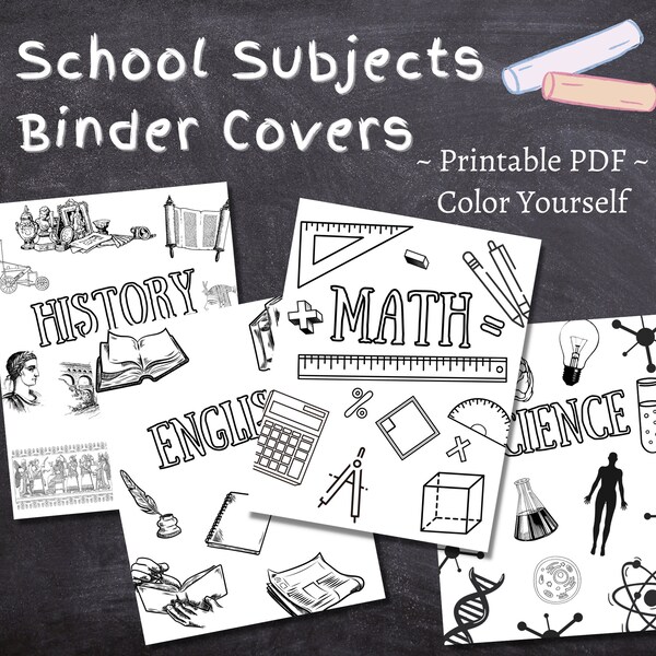 Binder Cover - Etsy