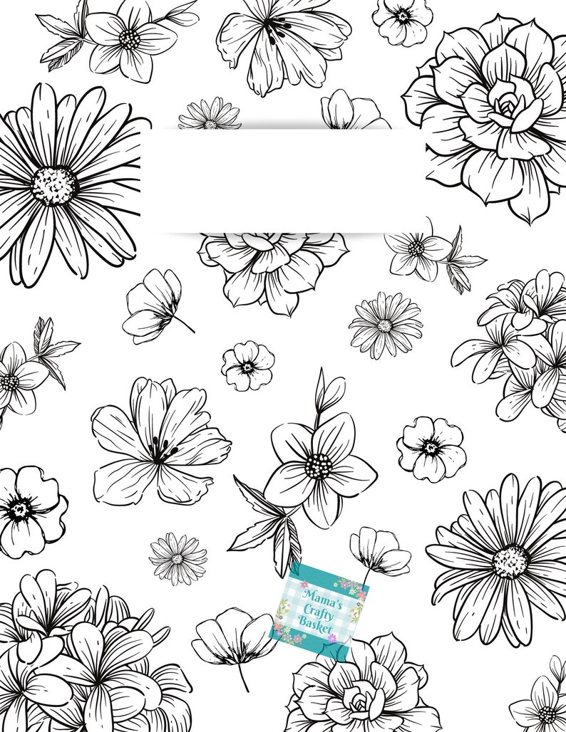 Subject Binder Cover Printable / Letter Size / School Binder Cover ...