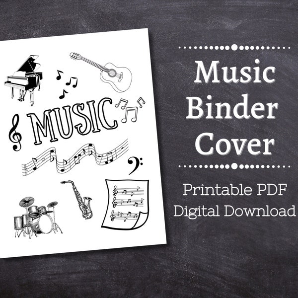 Sheet Music Cover - Etsy