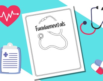 Medical Binder Cover Printable - Etsy