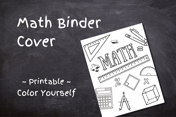 Math Binder Cover