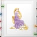 RAPUNZEL PRINT, Princess Rapunzel Print, Tangled Print, Rapunzel Wall ...