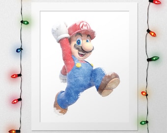 Super Mario Bros - Digital Print - Etsy