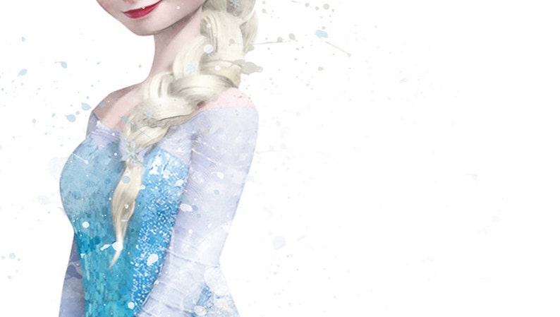 FROZEN ELSA PRINT Queen Elsa Princess Elsa Elsa Frozen | Etsy