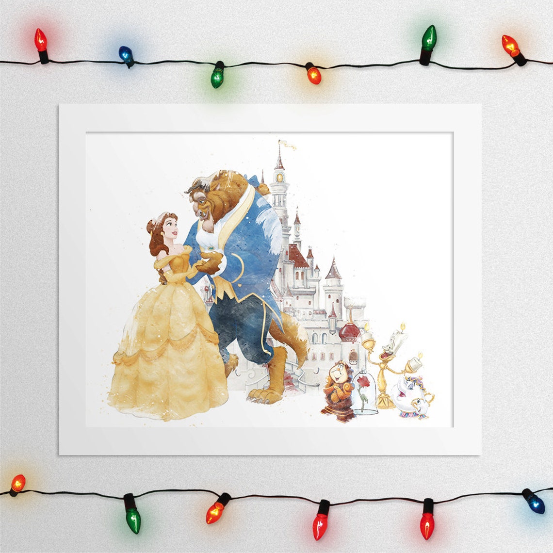 BEAUTY BEAST Beauty and the Beast Print Beauty and the - Etsy