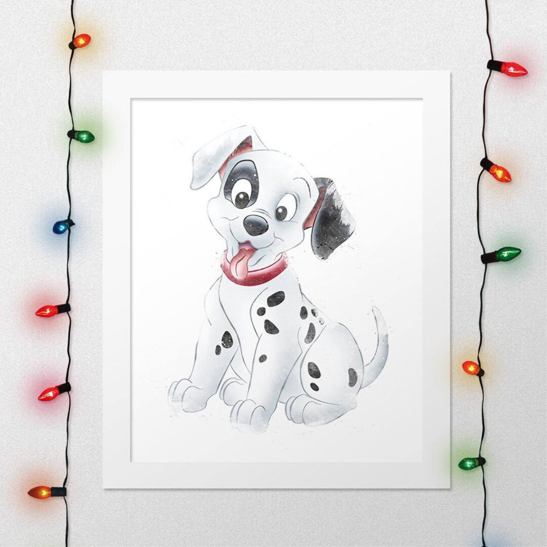 DALMATIAN PRINT, Dalmatian Wall Art, Dalmatian Printable, Dalmatian ...