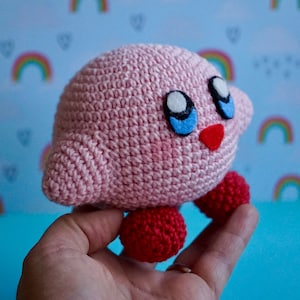 Pattern: Kirby Amigurumi Kirby Crochet Pattern and Tutorial English and ...