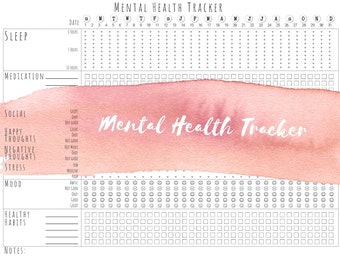 Kids Daily Check-in mental Health Thought Organizer - Etsy