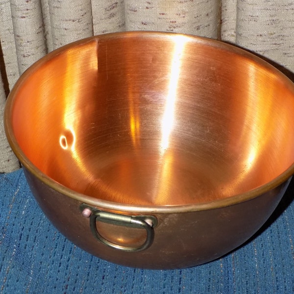 Copper Mixing Bowls - Etsy
