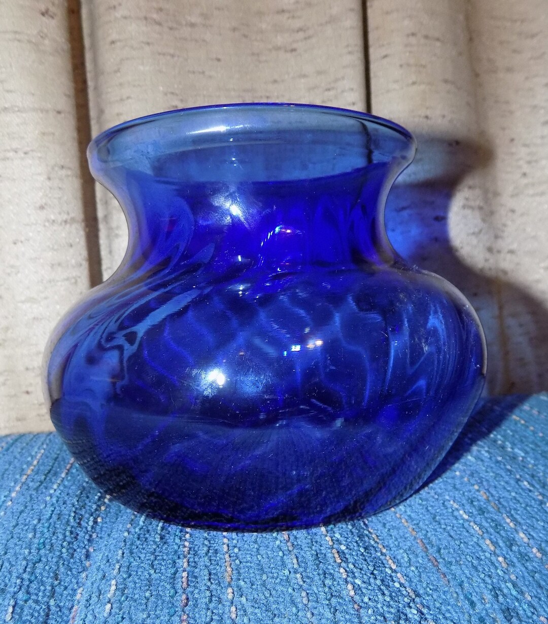Vintage Cobalt Blue Vase. A Bud Vase. A Beautiful Glass Vase - Etsy
