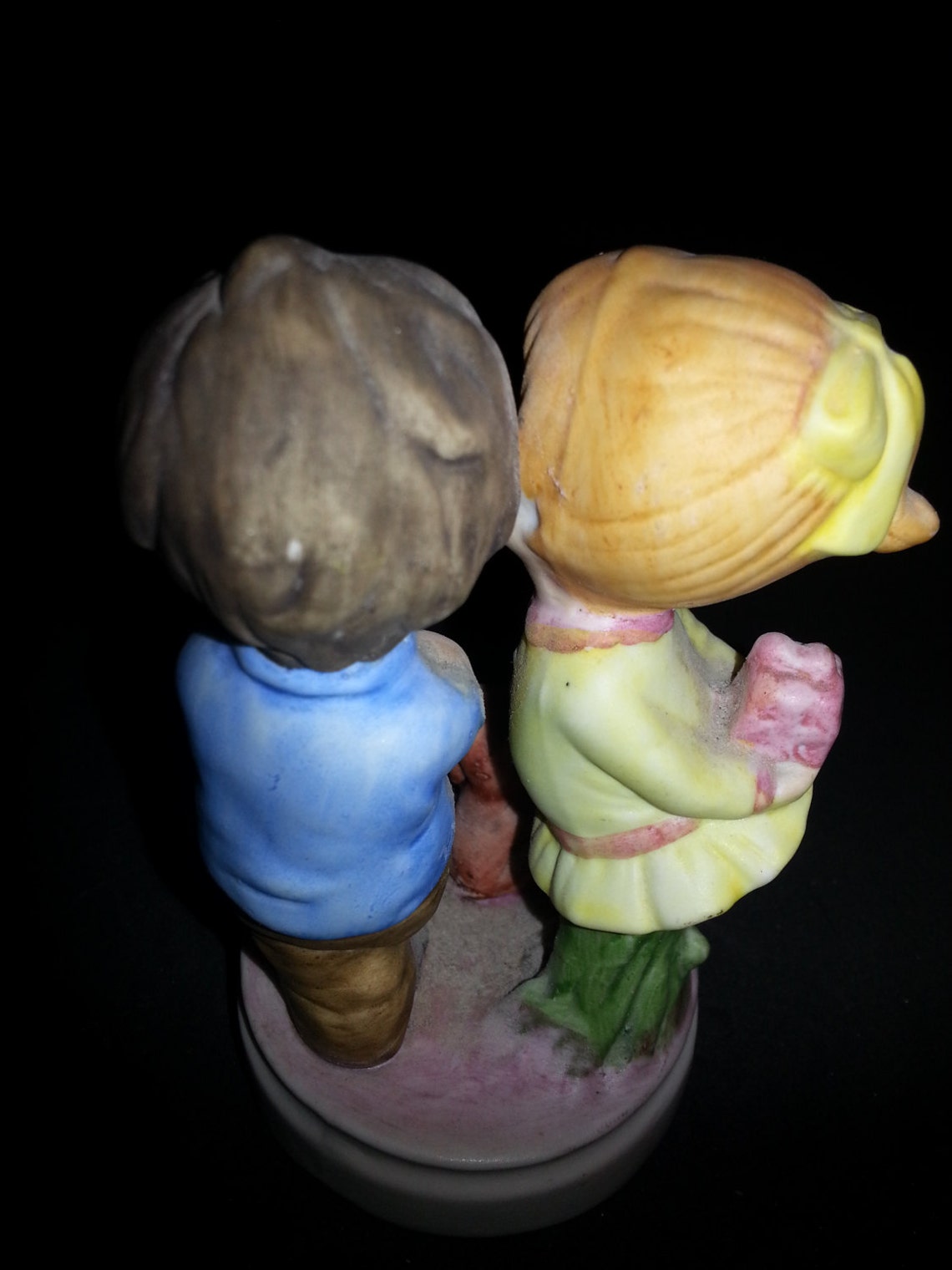A Cute Little Boy & Girl Figurine-a Collectible Kid Statue W/ - Etsy
