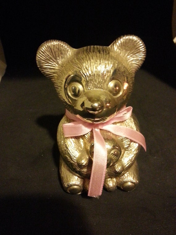 Banks & Cash Boxes Office Home & Living Teddy Bear in Pink Girls Bank ...