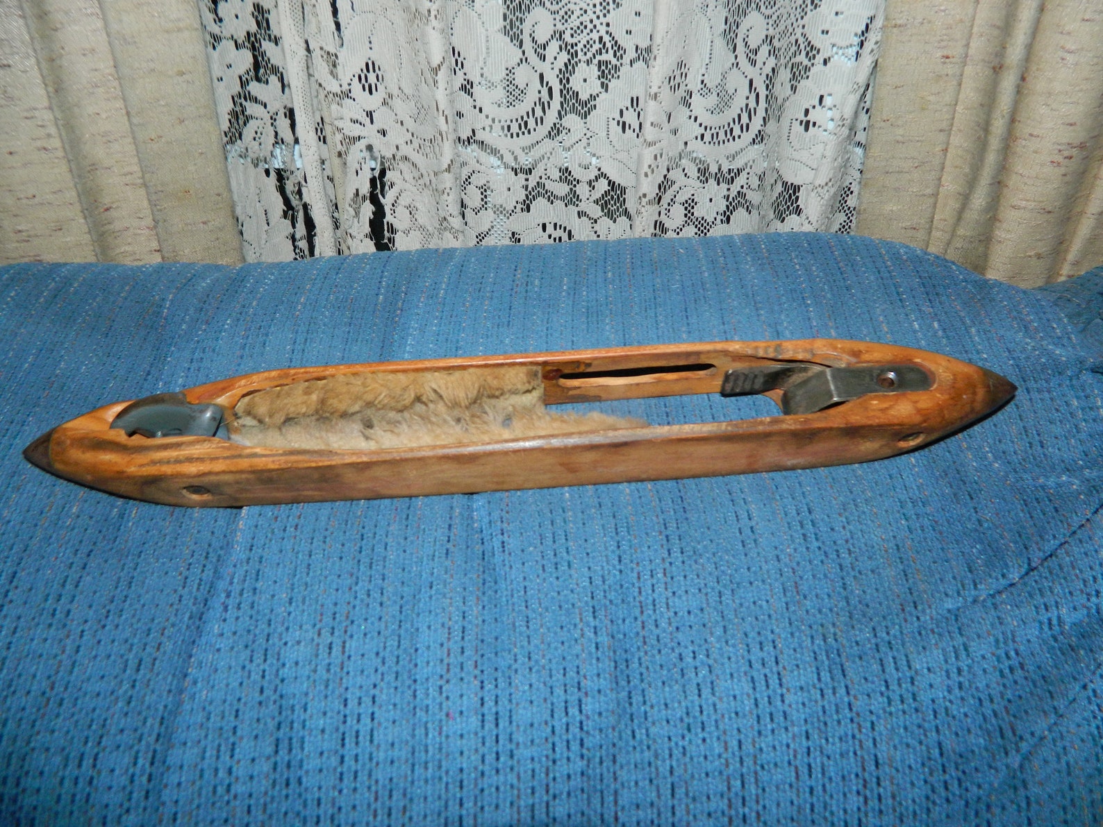 Vintage Wooden Weaving Loom Shuttle. A Draper Truflight | Etsy