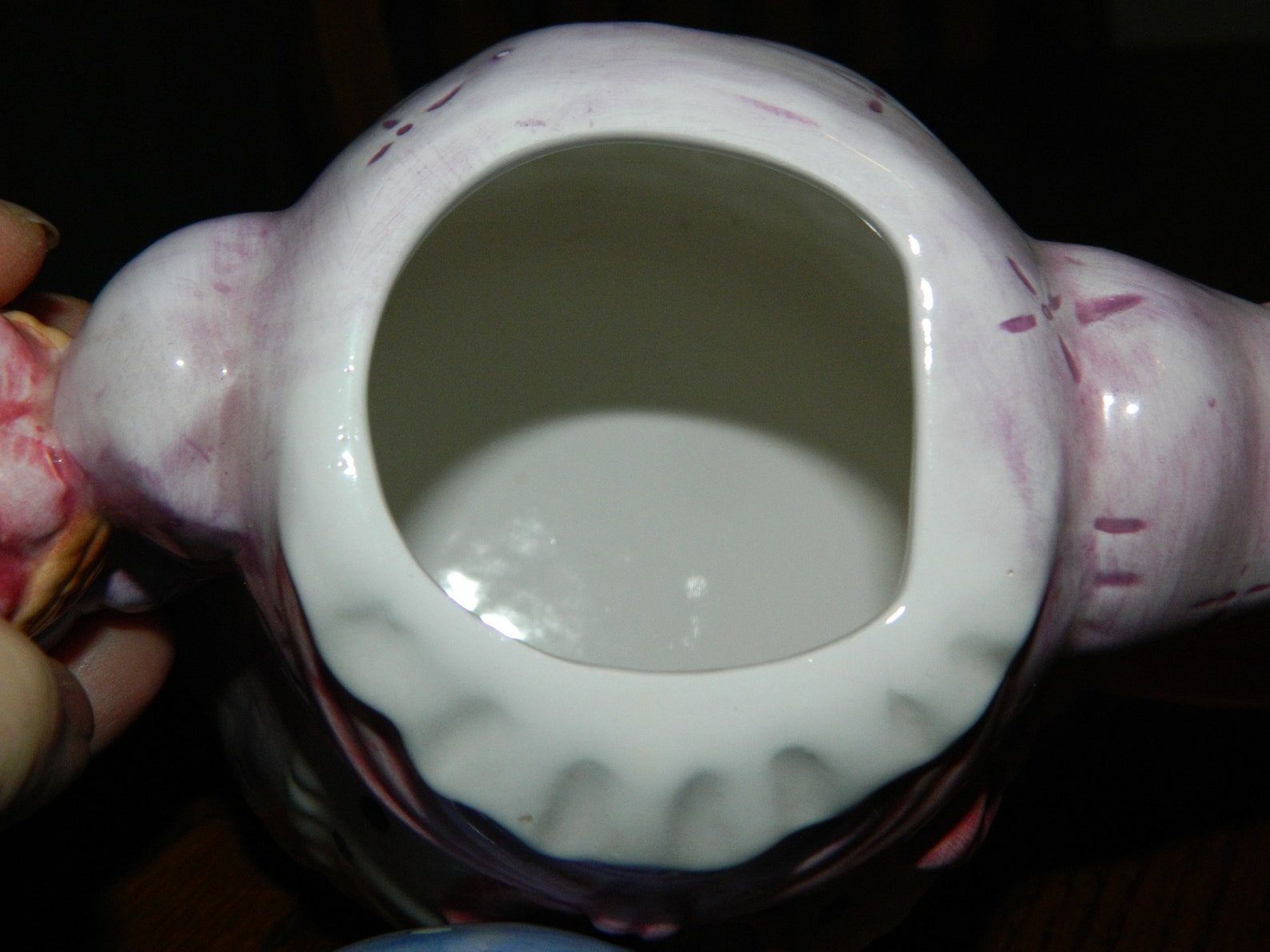 Vintage Glossy Pig Teapot W/ Lid A Uniquely Pig Shaped | Etsy