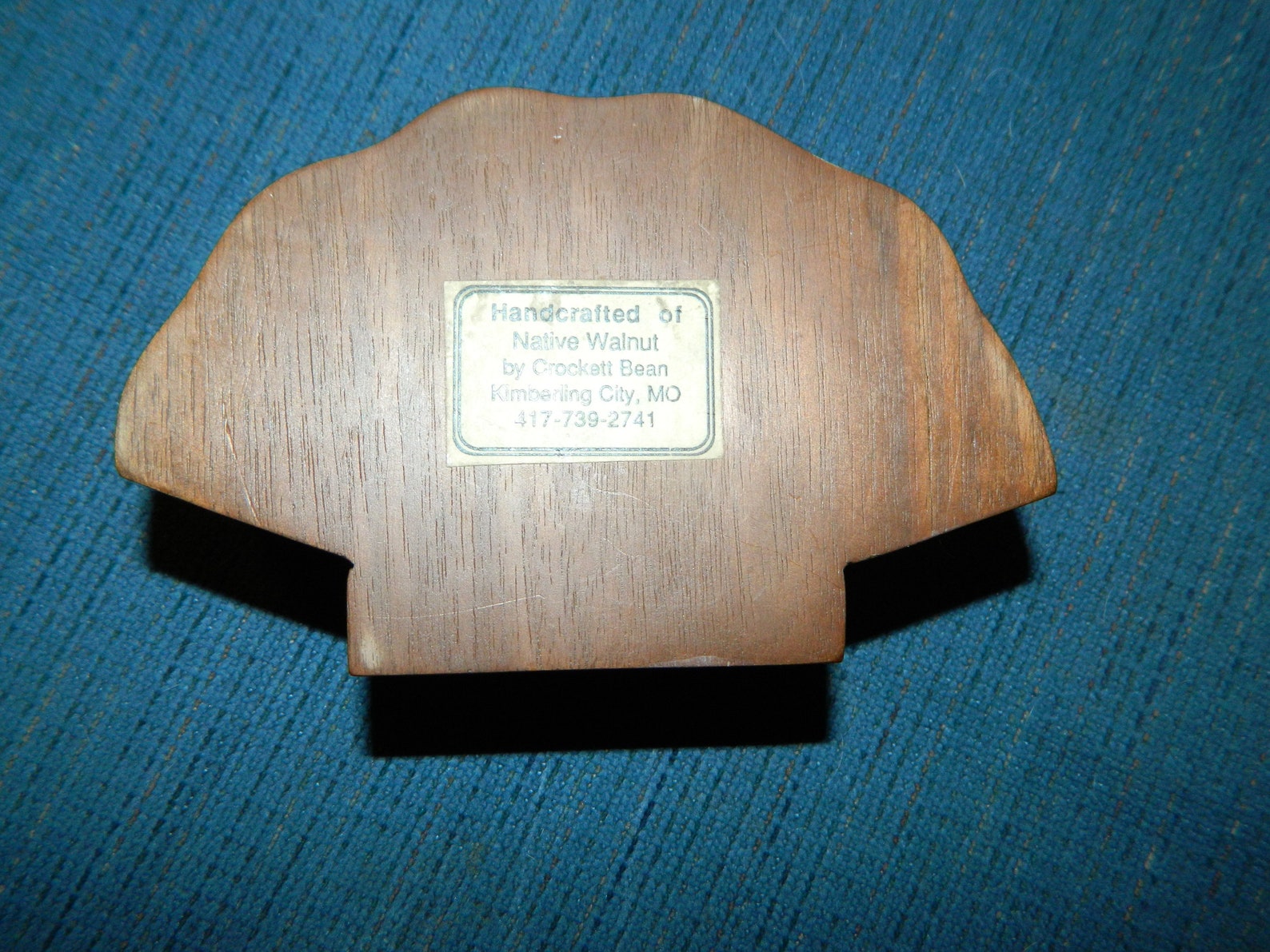 A Vintage Native Walnut Box A Hand Crafted Small Box by | Etsy