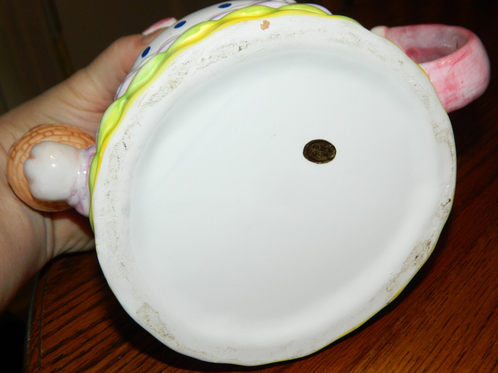 Vintage Glossy Pig Teapot W/ Lid A Uniquely Pig Shaped | Etsy