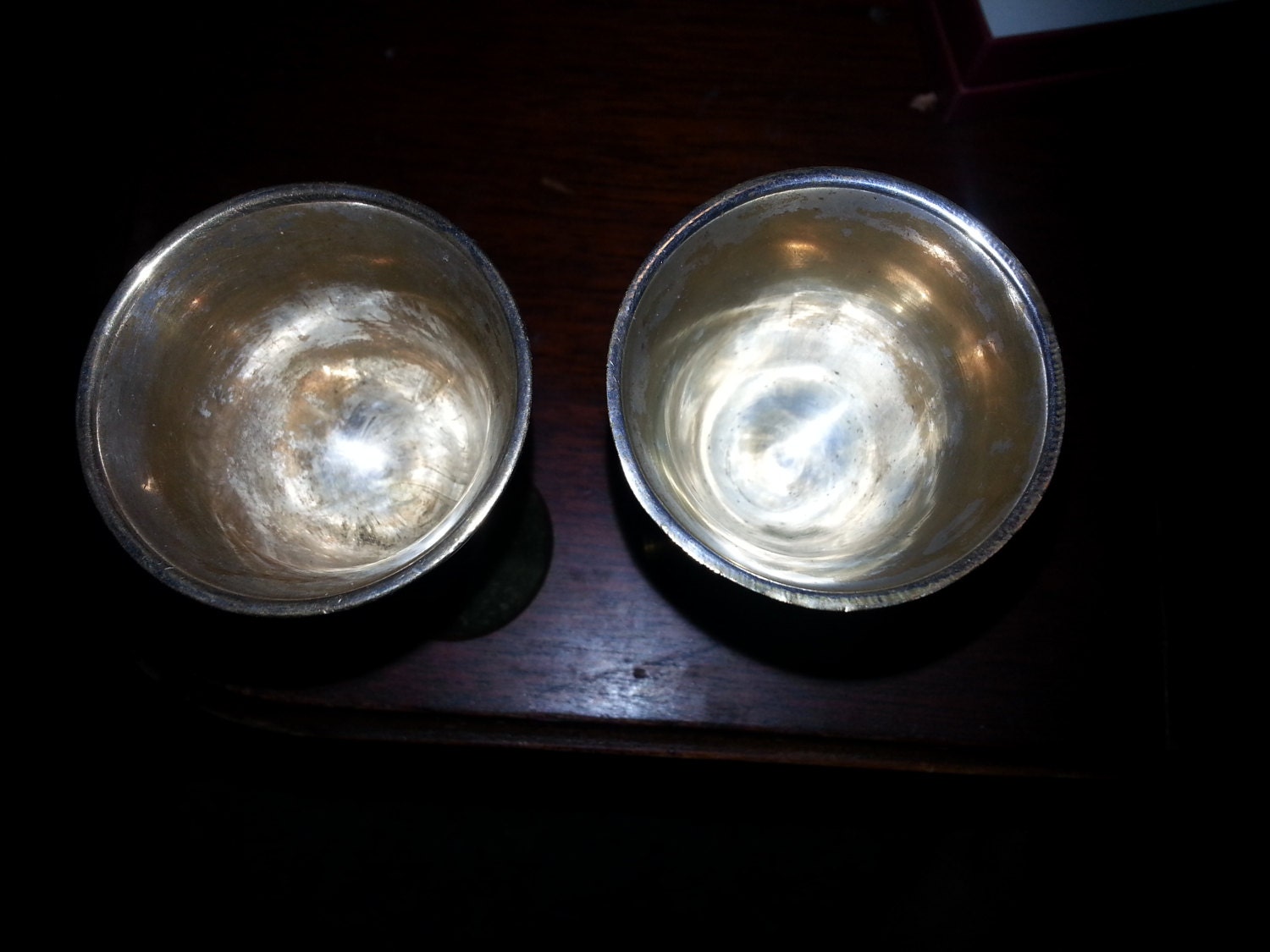 A Vintage Pair of Miniature Brass Goblets-a Set of Small - Etsy