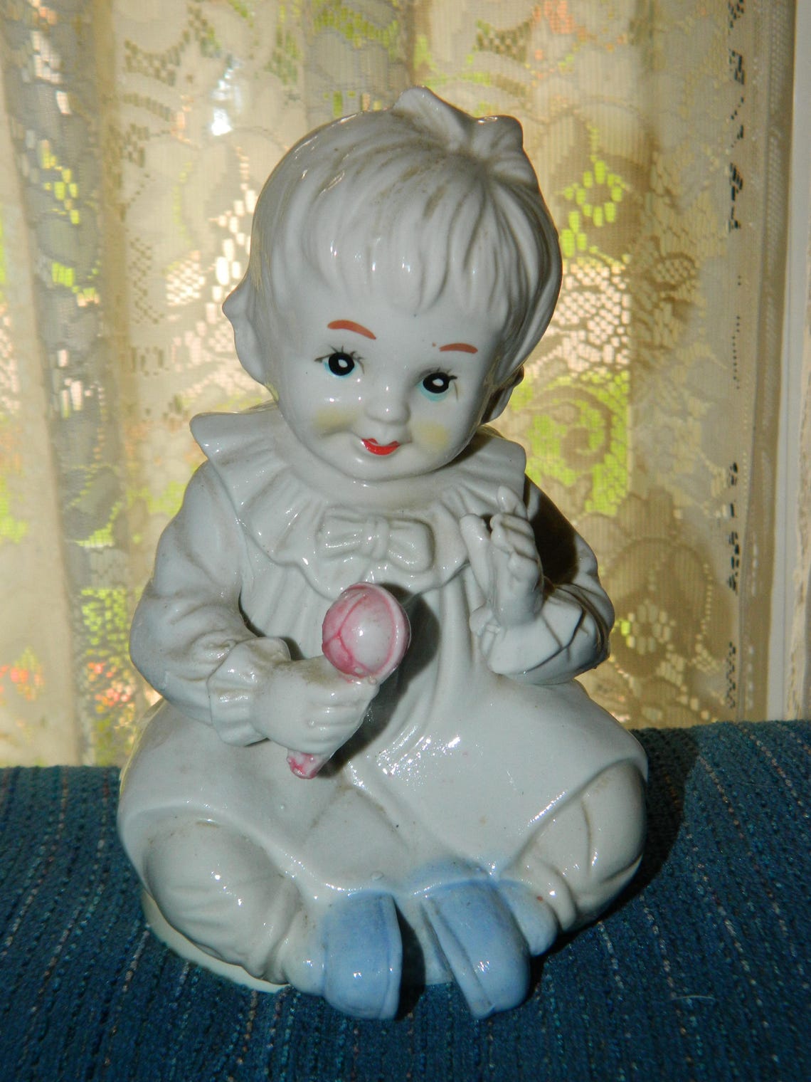 Vintage Baby Girl Music Box or Player, Wind It and Listen to the Music ...
