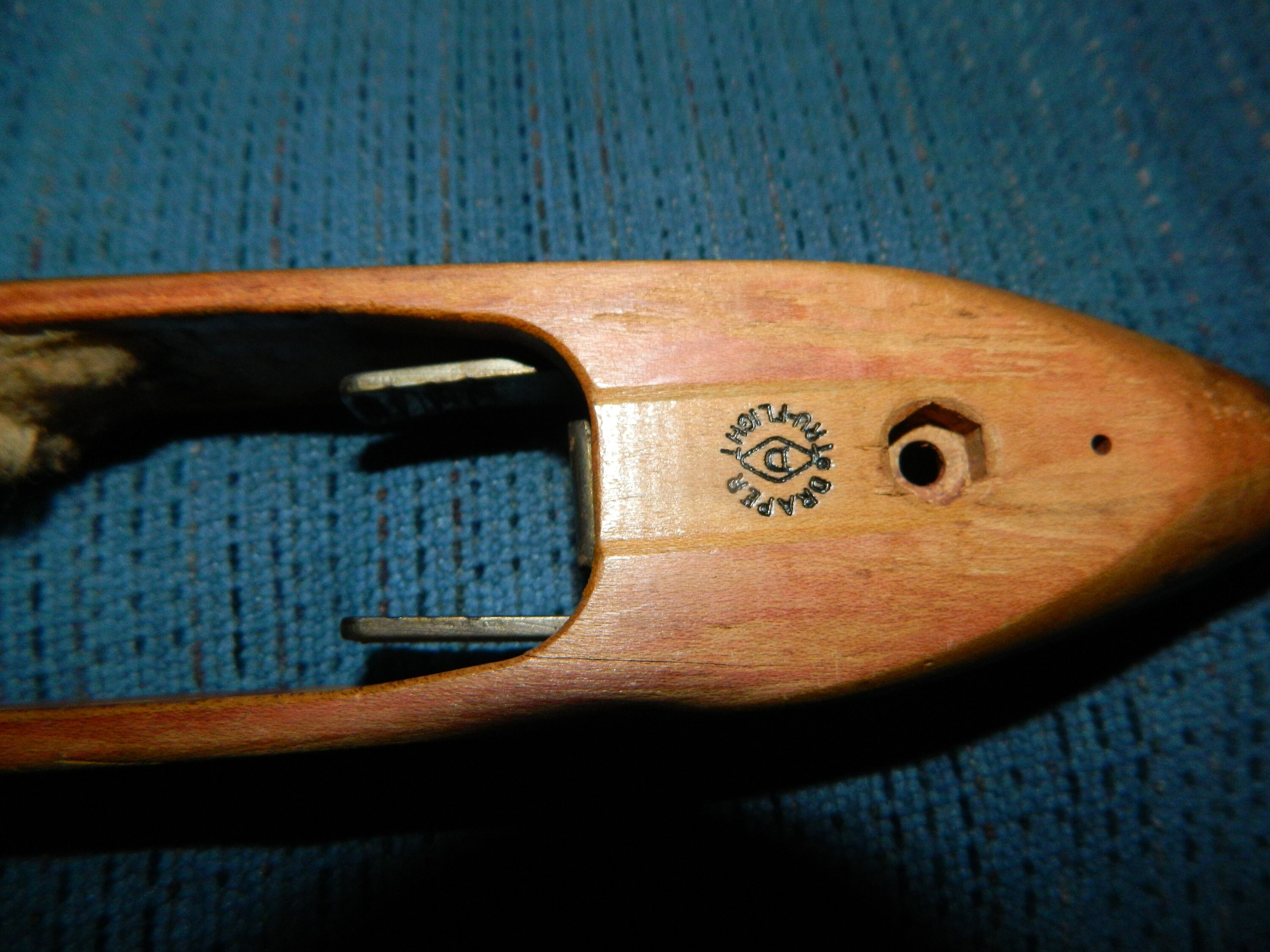 Vintage Wooden Weaving Loom Shuttle. A Draper Truflight | Etsy