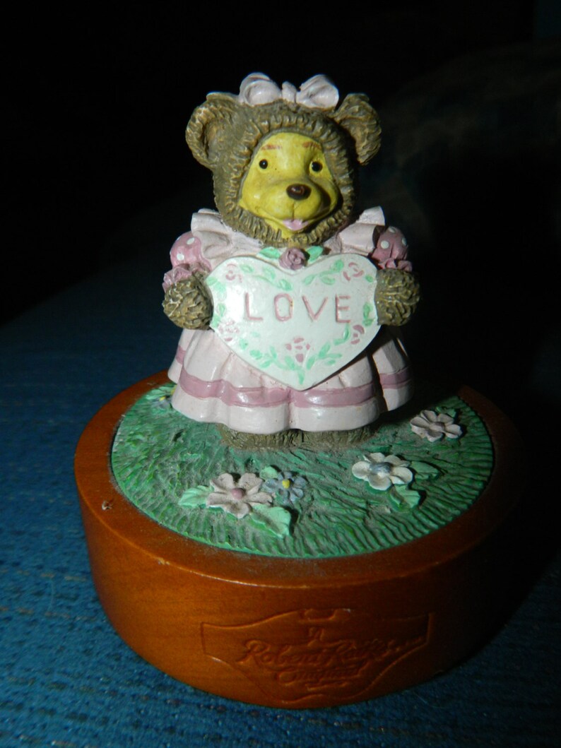 Vintage Bear Music Box or Player A Robert Raike Original - Etsy UK