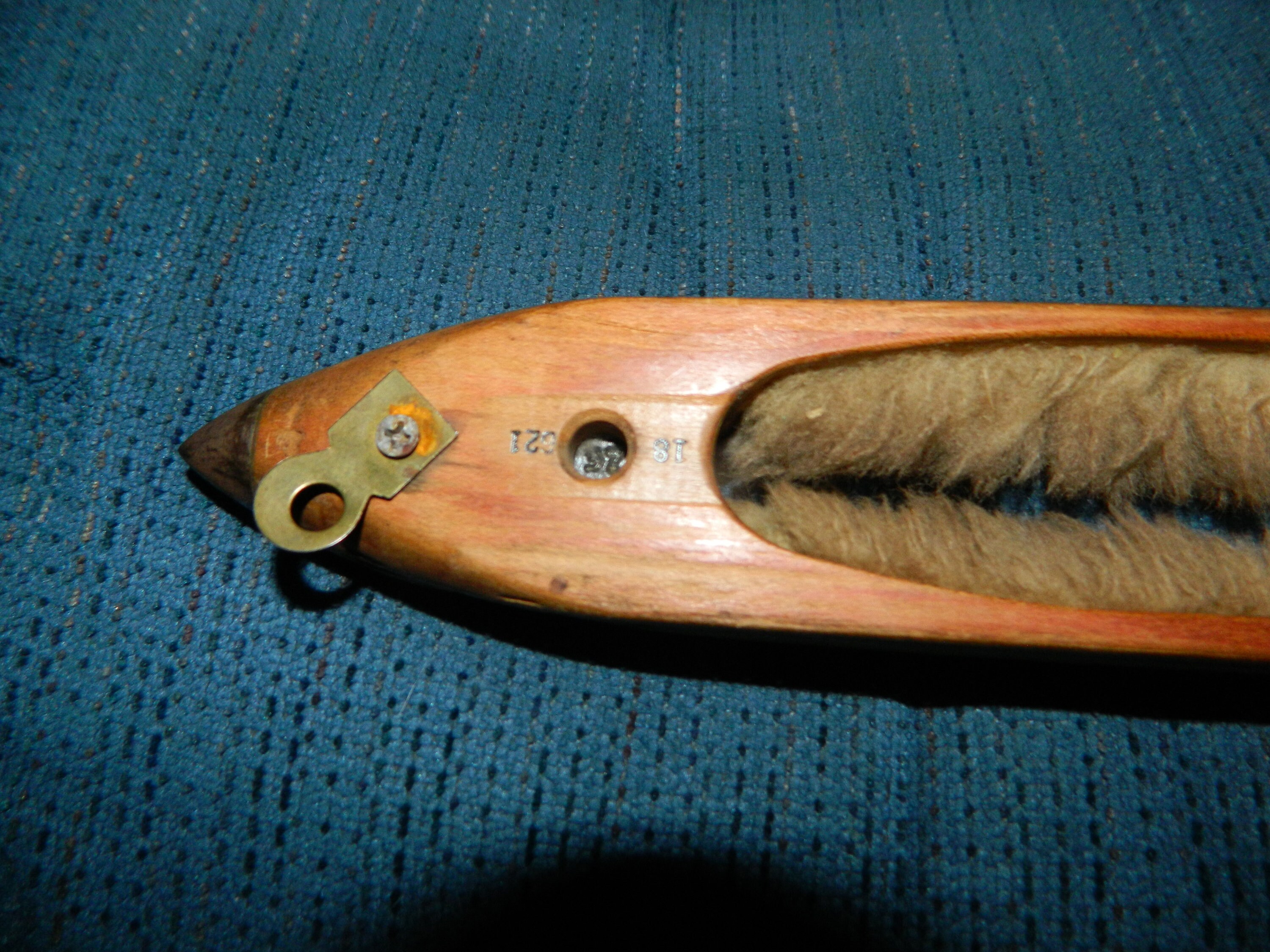 Vintage Wooden Weaving Loom Shuttle. A Draper Truflight | Etsy
