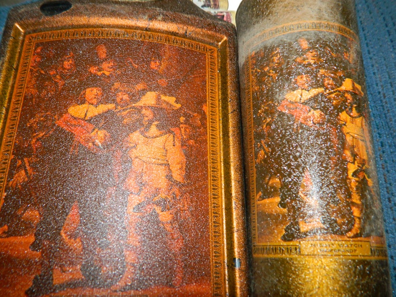 Vintage Jim Beam's Choice "night Watch" Collectors Edition-man Cave~bar ...