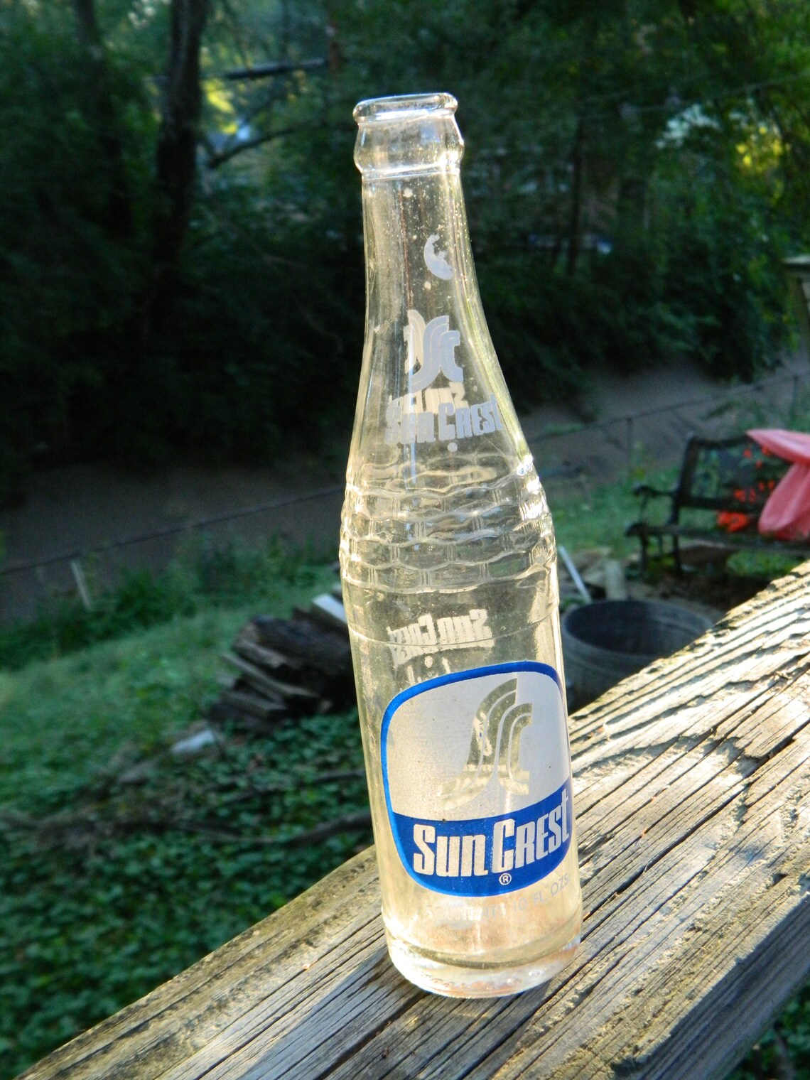 Vintage Sun Crest Collectible Soda Bottle Refreshes You Best - Etsy