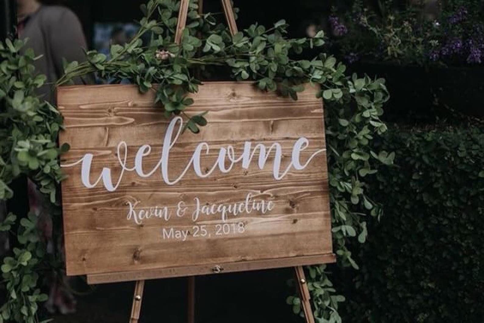 Wood Wedding Welcome Sign Welcome Sign Wedding Wedding - Etsy