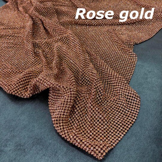 DIY Kylie Jenner Birthday Dress, JUST Rose Gold Rhinestone Sheet, Rose ...