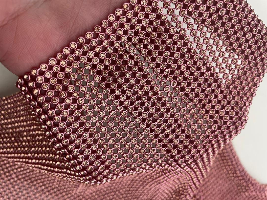 DIY Kylie Jenner Birthday Dress, JUST Rose Gold Rhinestone Sheet, Rose ...