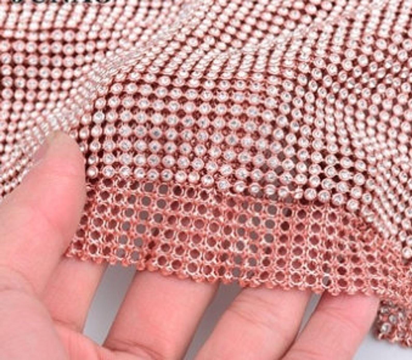 DIY Kylie Jenner Birthday Dress, JUST Rose Gold Rhinestone Sheet, Rose ...